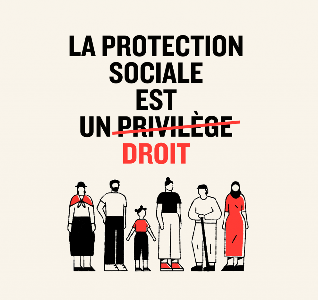 La protection sociale est un droit, pas un privilège